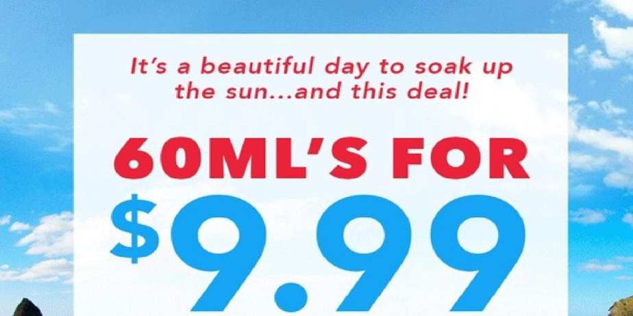 Breazy Suns Out Sale! $9.99 60mls!, Vape Deals - Vaping Cheap Deals