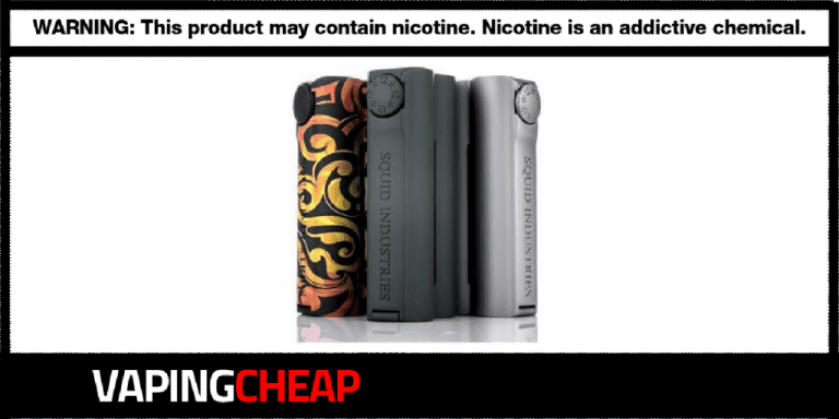 Squid Industries Double Barrel V3 Box Mod $59.99 - Vaping Cheap Deals