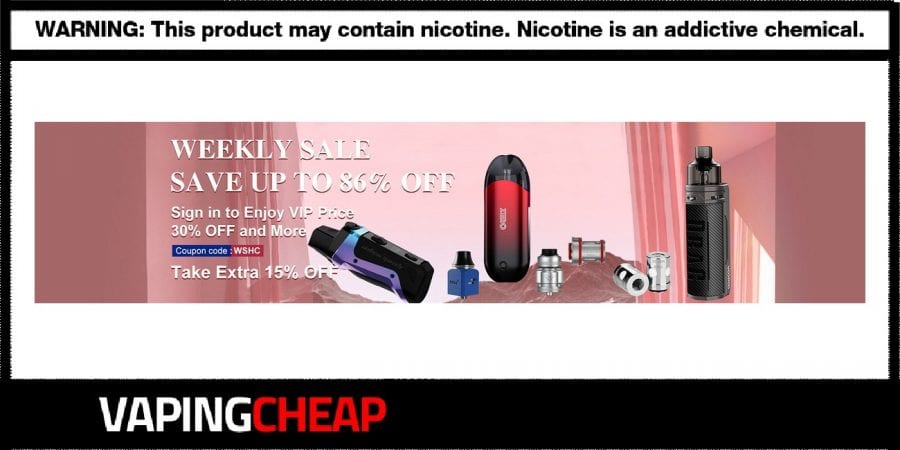 HealthCabin Weekly Sale! Up To 86% Off + More - Vaping Cheap Deals