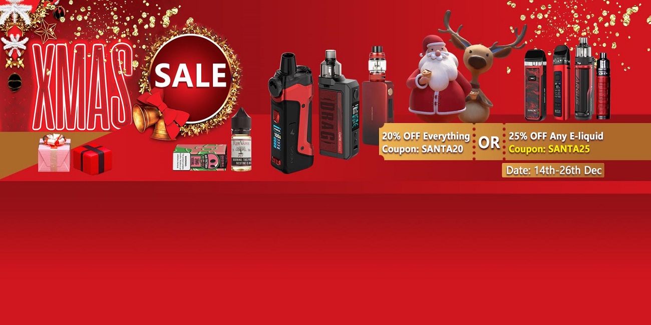 Best Christmas Vape Deals 2020! - Vaping Cheap Deals