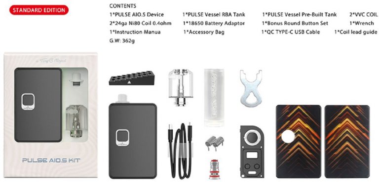 Vandy Vape Pulse AIO.5 Kit $38.44 - Vaping Cheap Deals